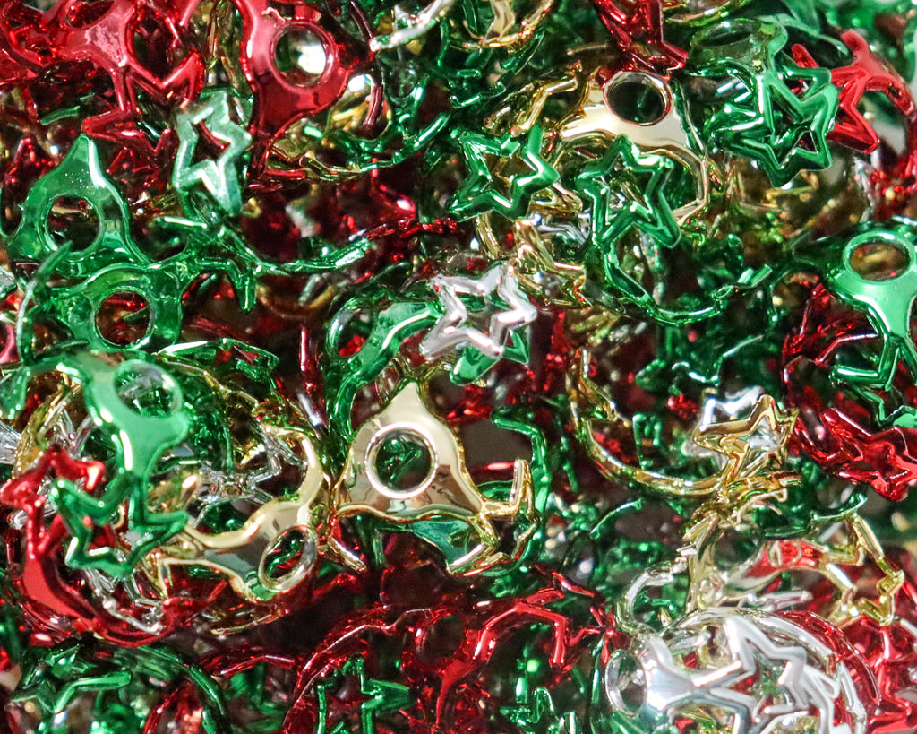 16MM Plastic Bead Cap Mix – Bella’s Bead Supply