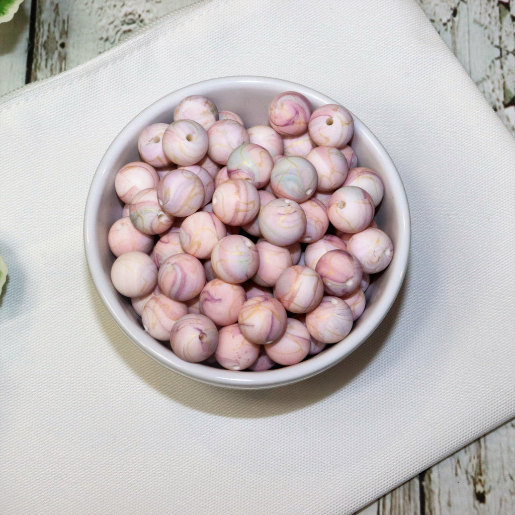 Nebula Printed Beads | Loose Silicone Beads are available. – Bella’s ...